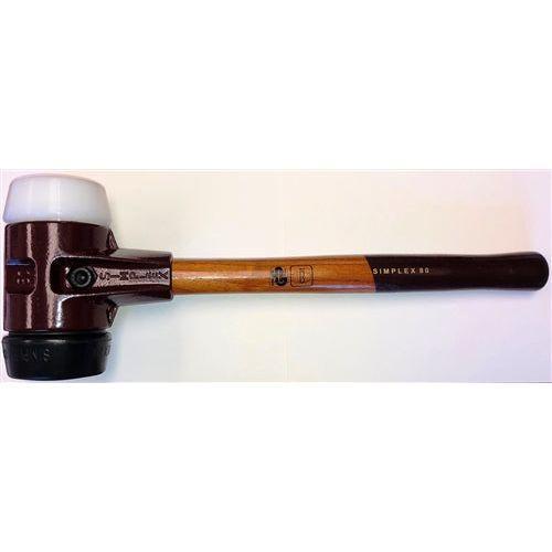 HAL3027.080 Simplex Mallet 6.5 lb. Super Plastic Black/White Head ...