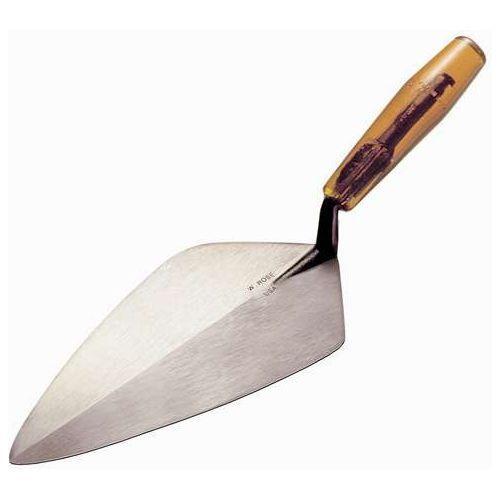 RT1412 12 W Rose 12" Wide London Brick Trowel with Plastic Handle 5-13 ...